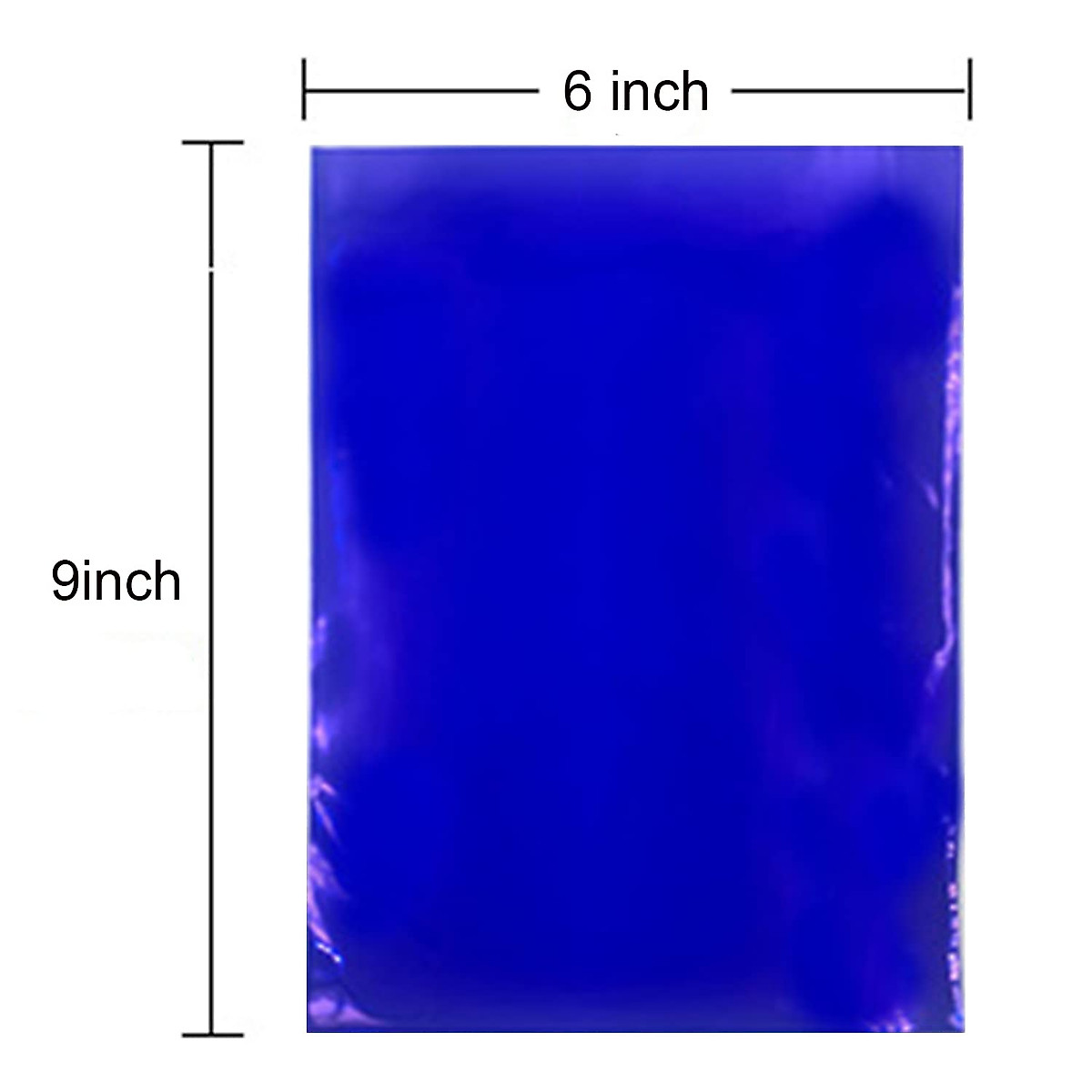 Colored Cellophane Treat Bags, 6x9 Inch 100 pcs Colorful Cellophane Bags with 100Pcs Twist Ties 2.5Mil Cello Bags for Party Favors