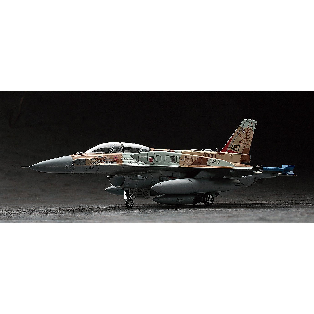 Hasegawa 1:72 Scale F-16I Fighting Falcon Israeli Air Force Model Kit