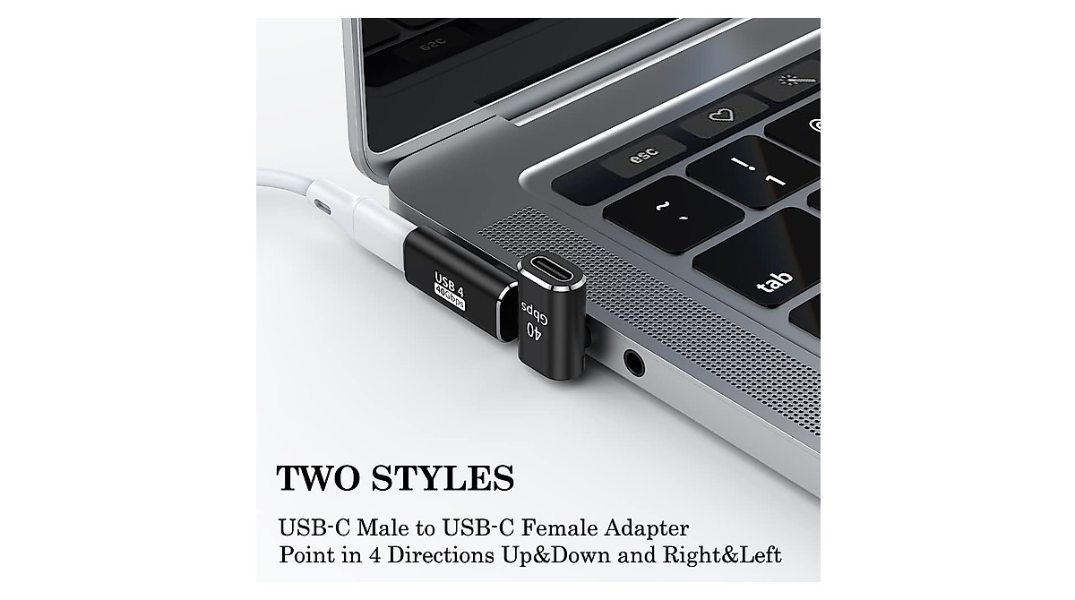AuviPal 90 Degree USB C Adapter - Versatile and Compact