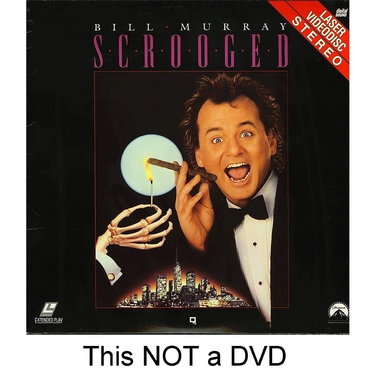 Scrooged 12" Laserdisc