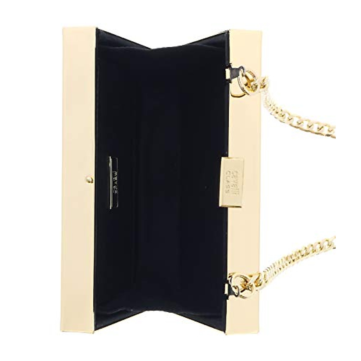 ROBERTO CAVALLI HXLPB3 D96 Nude/Black Box Clutch for Womens