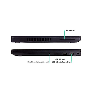 Dell Latitude E5570 15.6 HD Laptop, Core i5-6200U 2.3GHz, 16GB RAM, 512GB Solid State Drive, Windows 10 Pro 64Bit, (Renewed)