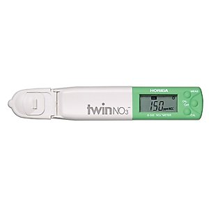 HORIBA LAQUAtwin NO3-11 Compact Nitrate Ion Meter for Water, Viscous Liquids, Solids, and Powder Samples