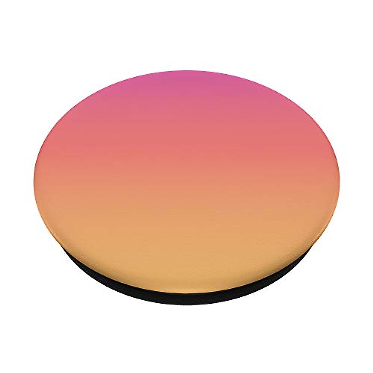 Simple Solid Color Chic Coral Pink Sunset Ombre Design PopSockets Swappable PopGrip