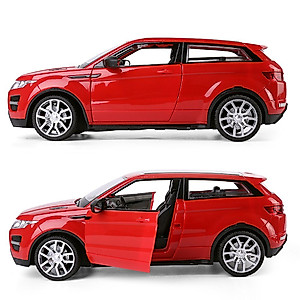 Blue Block Factory 4 x 4 Land Cruiser 1:16 Scale Remote Control, Crimson Red, 10.5" x 4.5"