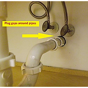 PESTPLUG - 25 Feet Stainless Steel Wool/Garland DIY Kit/Gap Blocker to Keep MIce & Rodents Out. Does NOT Rust! Fill Fabric, Plug Holes, Siding, Pipes in Homes, Garages, Farm Buildings, RV's