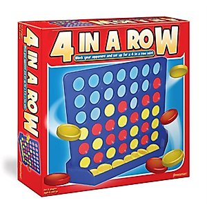 Pressman 4 In A Row - The Head to Head Game of Strategy , 5", Multicolor