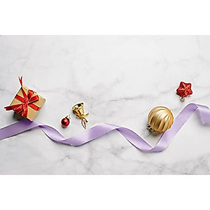 Light Purple Ribbon for Gift Wrapping, 1 Inch x 100 Yard Continuous Ribbon Perfect for Wedding Decoration, Valentine's Day Craft, Bow Making