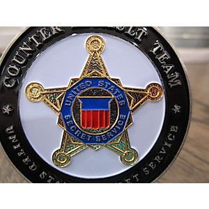 United States Secret Service Counter Assault Team USSS Challenge Coin Measures 2 1/4"
