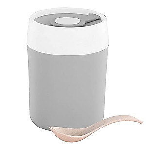 Vacuum Insulated Food Container | 500ml Stainless Steel Double Walled Soup Flask Food Flask, Leakproof Food Jar Keeps Cold Or Hot for 7-12 Hours with Spoon