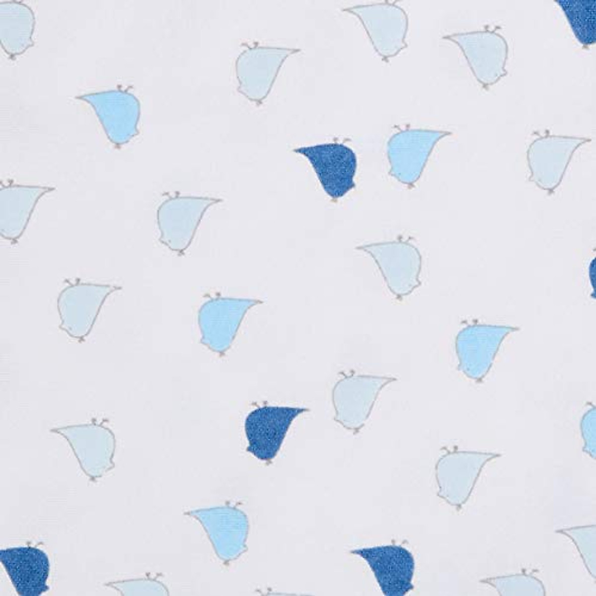 SwaddleDesigns Large Receiving Blanket, Ultimate Swaddle for Baby Boys & Girls, Softest US Cotton Flannel, Best Shower Gift, Made in USA, Little Chickies True Blue, Mom’s Choice Winner,SD-404TB