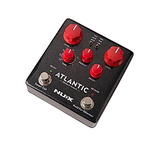 NUX NDR-5 NUX | Atlantic Delay & Reverb Pedal,Black