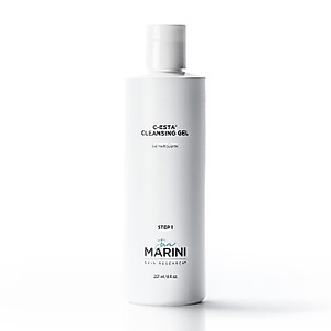 Jan Marini Skin Research C-ESTA Cleansing Gel - Daily Facial Cleanser with Vitamin C - Skincare Face Wash for Oily, Dry & Combo Skin - Gel Face Cleanser - 8 fl oz