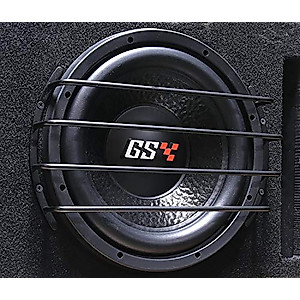 GS Power 12 inch Bar Grille for Subwoofer & Speaker in Chrome Silver or Matte Black Finish (1 pc). Also Available in 8 & 10”