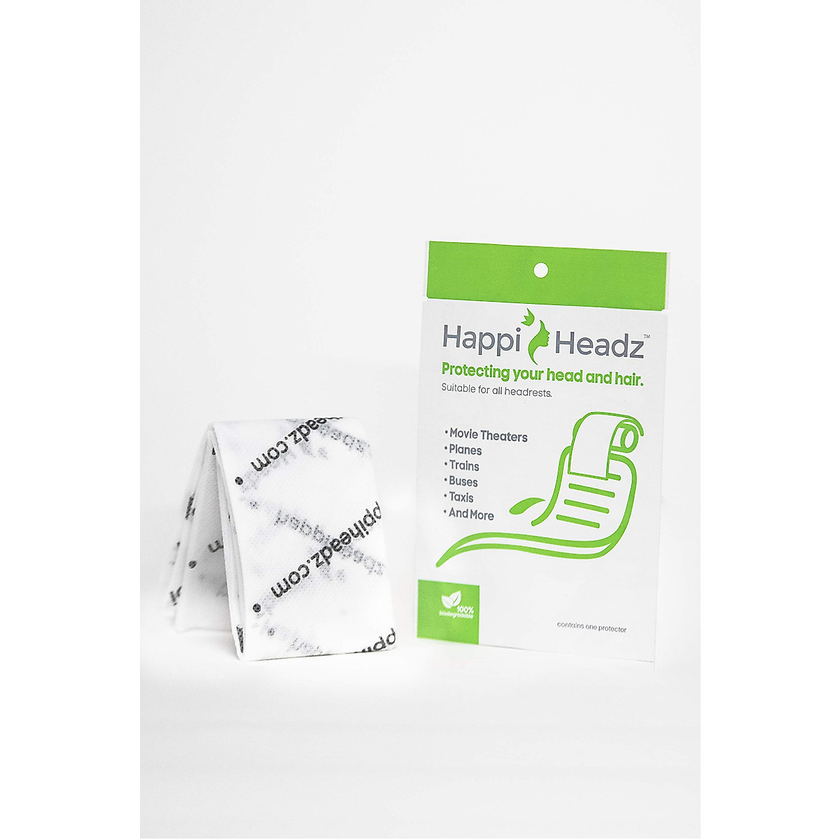 Happi Headz Travel Protector for headrest and seat Cover. (5 Pack)