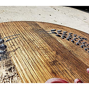 Craft Bar Signs Personalized Whiskey Barrel Head - Custom Hideout - Drinking Bar Sign Man Cave