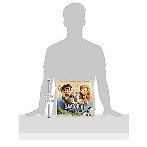 Santorini, Strategy Family Board Game 2-4 Players Classic Fun Building Greek Mythology Card Game, for Kids & Adults Ages 8 and up