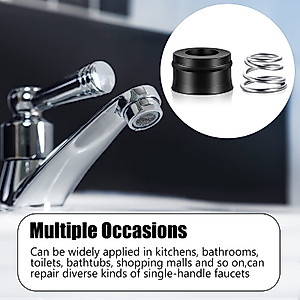 Hotop 40 Pieces RP4993 Replacement Seats Springs and O Rings Faucet Stem Repair Kit Compatible with RP4993 Faucet Stem Replacement
