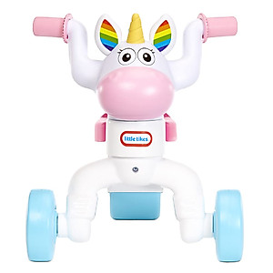 Little Tikes Go & Grow Unicorn Indoor & Outdoor Ride-On Scoot for Preschool Kids Toddlers and Children to Develop Motor Skills for Boys Girls Age 1-3 Years, Large