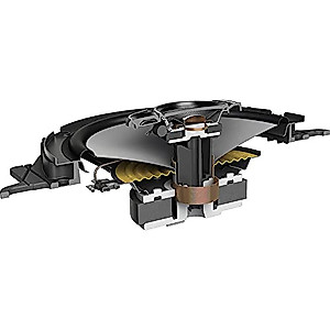 PIONEER TS-A652F A Series 6-1/2" 3-Way, 320 W Max Power, Carbon/Mica-Reinforced IMPP Cone, 11mm Tweeter and 1-5/8" Cone Midrange - Coaxial Speakers (Pair)