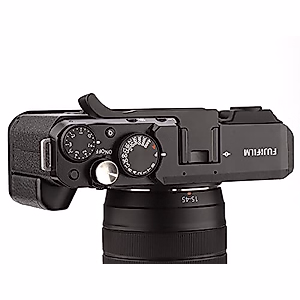 Haoge THB-X4B Thumb Grip for Fujifilm Fuji X-E4 Camera Black