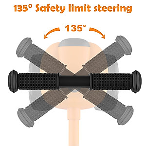 Baby Balance Bike for 1 Year Old Boys Girls, Riding Toys for Toddlers, No Pedal Bicycle, 12-36 Months Kids First Bike, Best Gift for Birthday, Christmas, Halloween (Tiger)