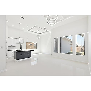 BUILDMART - 10x4 Modern AC Vent Cover - Decorative White Air Vent - Standard Linear Slot Diffuser - Register Grille for Ceiling, Walls & Floors - Texas Buildmart