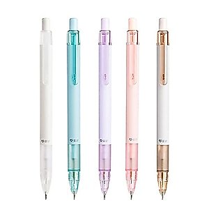 WEISHA Mechanical Pencil 1PC 0.5/0.7mm Automatic Pencils Propelling Pencil Cute Pencils Eraser Top Writing Stationery Office Supplies(0.7mm random 1pc)