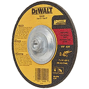 DEWALT Grinding Wheel for Metal, 7-Inch (DW4999)