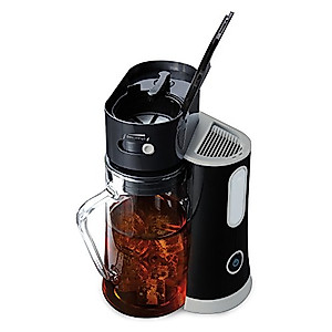 Mr. Coffee 2-in-1 Iced Tea Brewing System with Glass Pitcher, 2.5 quarts