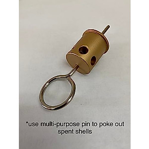 .22 Nailgun Blank Adapter for 12ga Perimeter Trip Wire Alarm (Desert Brown)