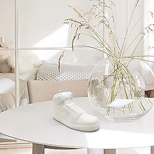 Sneaker Candle AJ_1 100% Soy Wax Decorative Shoe for Home Decor, Living Room, Kids Bedroom Aesthetic. A Impressive Realistic Detail, Cotton Wick, Fun Gift (X-Large)