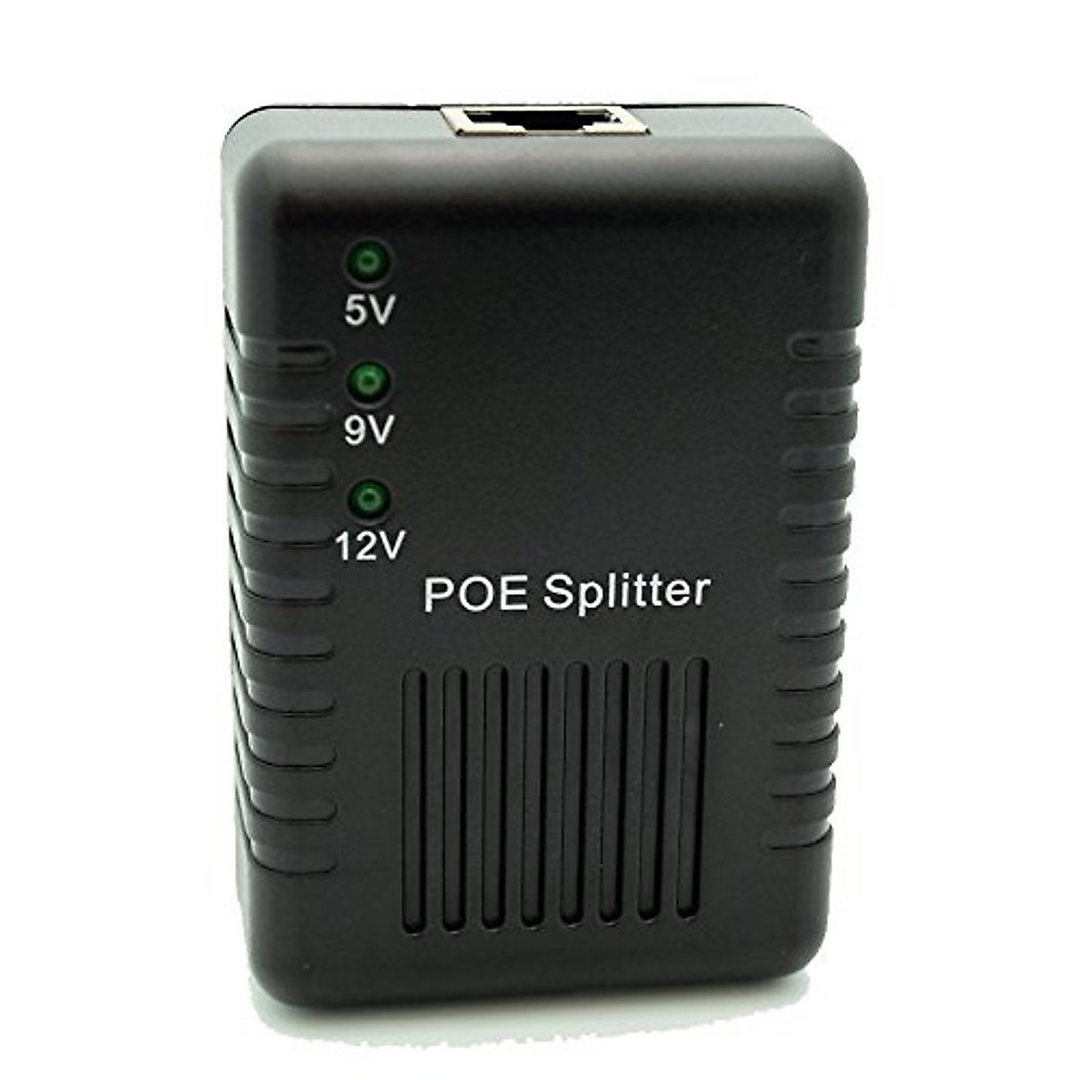 Amcrest Active PoE Splitter Adapter, IEEE 802.3af compliant, Up To 100 meters, 5V / 12V Output