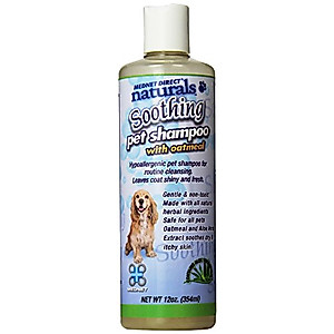 Mednet Direct Naturals MDN1008 Soothing Pet Shampoo with Oatmeal, 12-Ounce