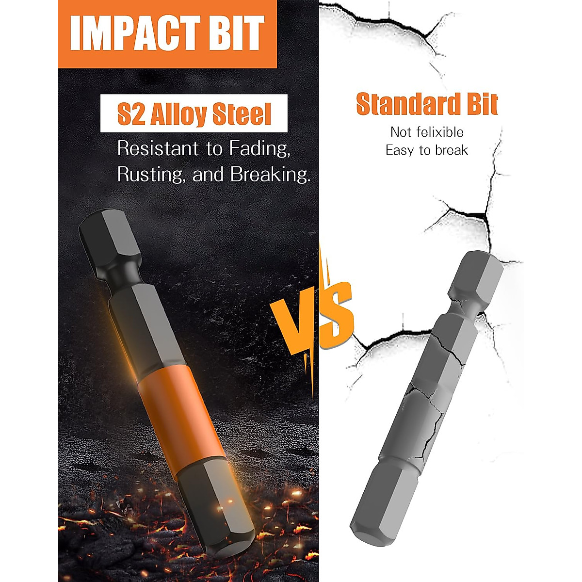 Buy Two Save More-Tools Impact Socket Adapter Set: Christmas Stocking Stuffers for Men Adults Dad and Mens Stocking Stuffers Impact Hex Head