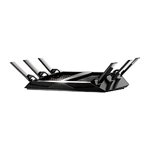 NETGEAR Nighthawk X6 Smart Wi-Fi Router (R8000) - AC3200 Tri-band Wireless Speed (Up to 3200 Mbps) | Up to 3500 Sq Ft Coverage & 50 Devices | 4 x 1G Ethernet and 2 USB ports | Armor Security