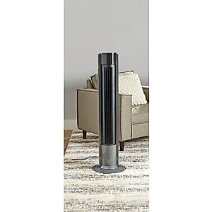 BETTER HOMES & GARDENS BHS2803696710BR 40" 5 Speed Tower Fan Internal Oscillation (Black) (Renewed)