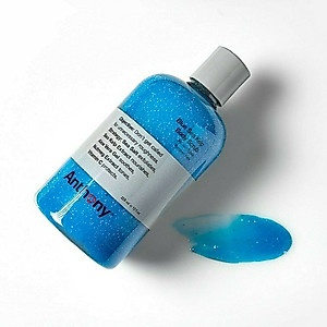 Anthony Exfoliating Body Scrub, Sea Salt, Vitamin C & Aloe Vera, Deep Cleans, Smooths Rough Patches, Soothes & Protects Skin, Hydrating Blue Sea Kelp Body Wash, 12 Fl Oz, Refreshes & Revitalizes