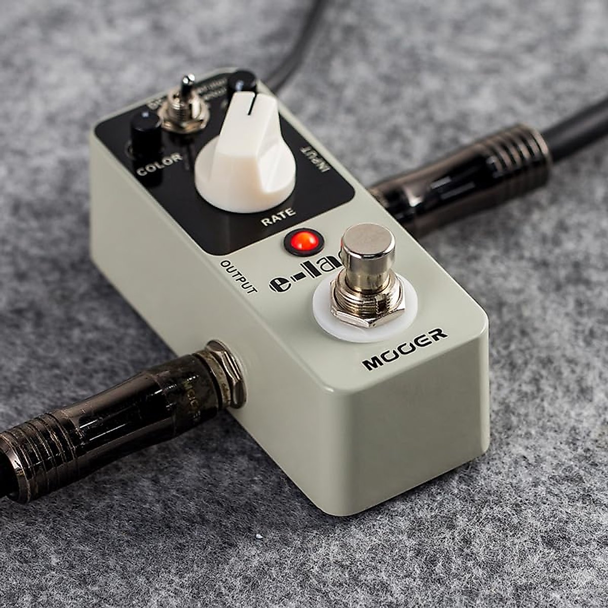 MOOER E-lady Analog Flanger Pedal, Filter Mode, Oscillator effects, Ture Bypass