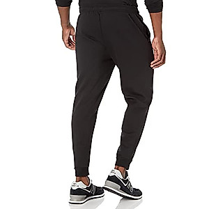 Amazon Essentials Men's Fleece Jogger Pant, Black, X-Large