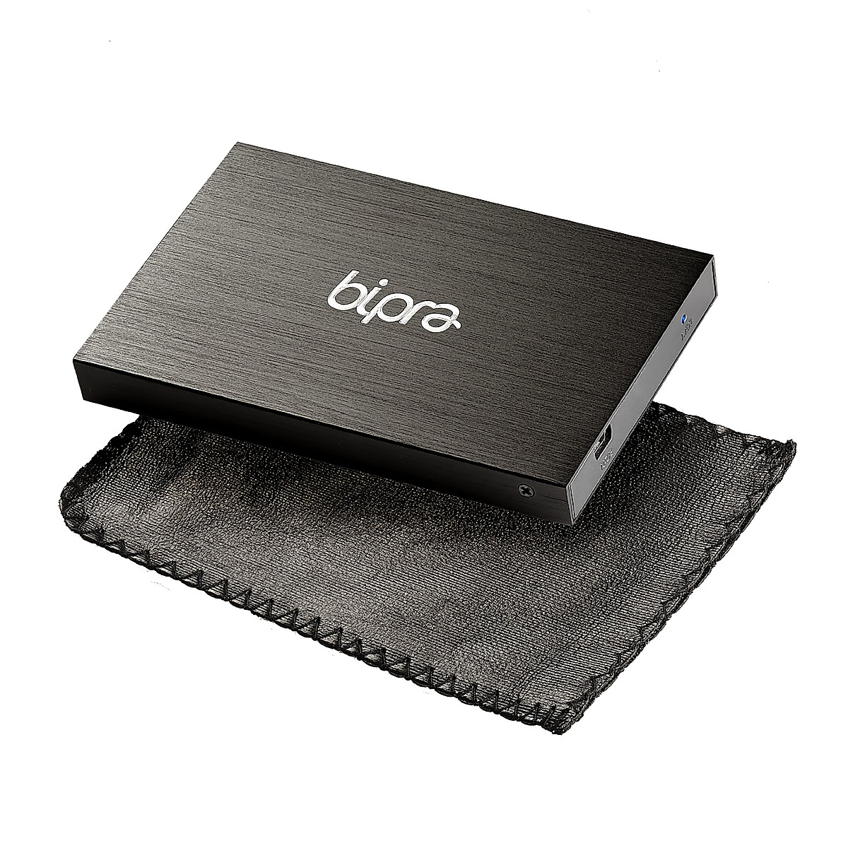 BIPRA 500Gb 500 Gb 2.5 Inch External Hard Drive Portable USB 2.0 - Black - Ntfs
