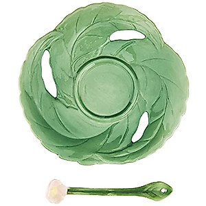 Cosmos Gifts Ceramic Rose Cup and Saucer, Set of 2