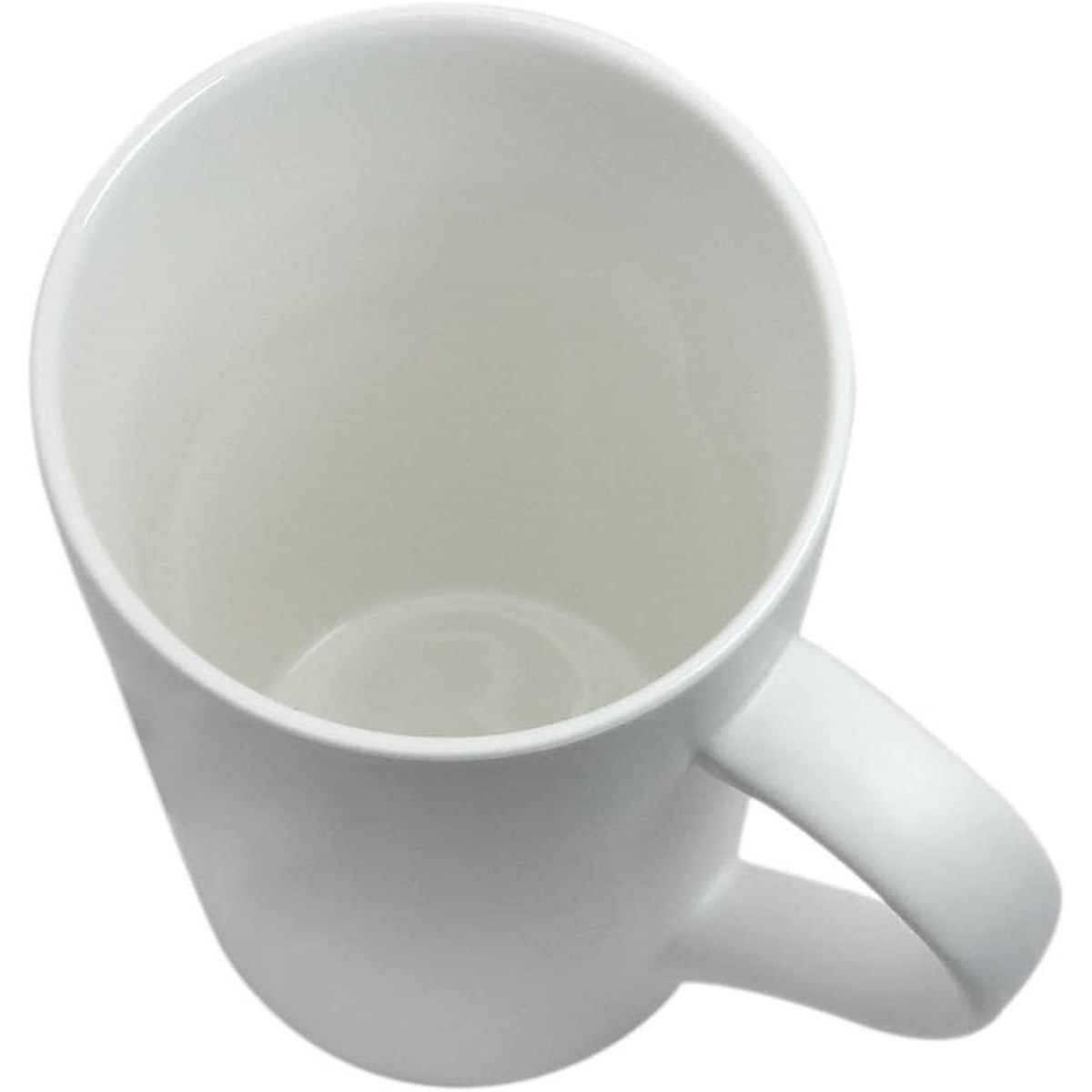 YINUOWEI 20oz Porcelain Coffee Mugs Set Large Ceramic Handled Milk Mug Drinking Cups for Tea, Coffee, Cocoa, Pure White