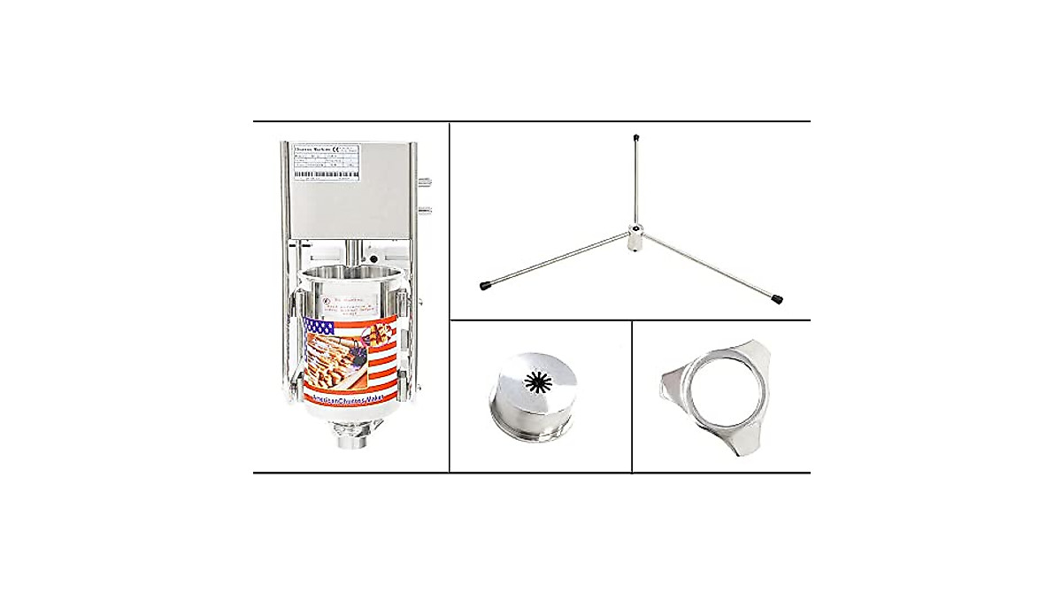 3L Stainless Steel Churros Machine for Restaurants