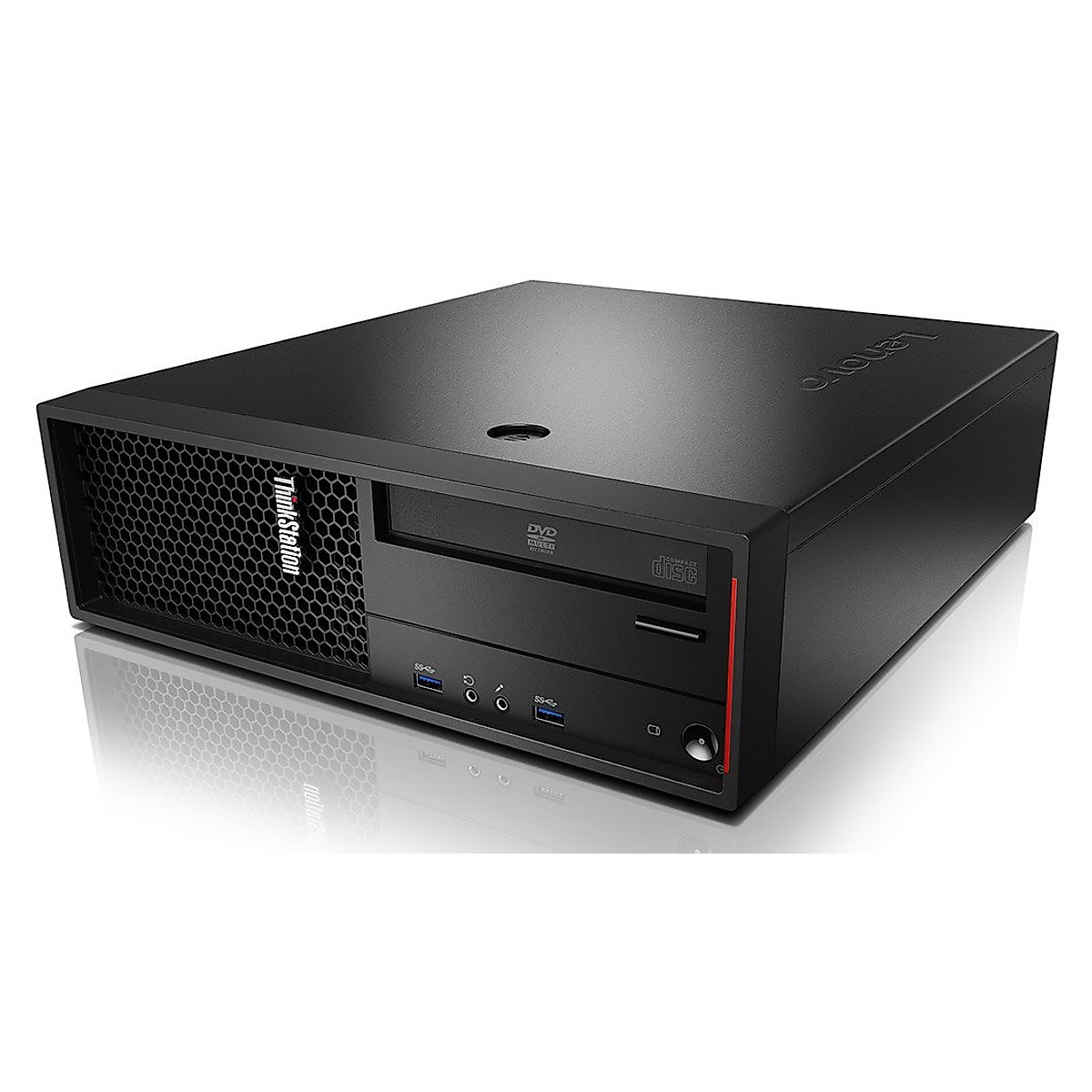 Lenovo P320 SFF Workstation Computer Desktop, Intel Core i7-7700, 16GB DDR4 RAM, 256GB M.2 PCIe, USB 3.0, Intel HD Graphics 630 4K, VGA + 2x Display Ports, Windows 10 Pro (Renewed)