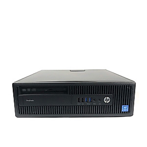 HP ProDesk 600 G2 Desktop SFF Pentium G4400 3.3GHZ 4GB 500GB Win 10 Pro (Renewed)