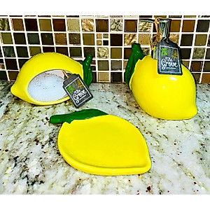 Ceramic Lemon Shaped Spoon Rest