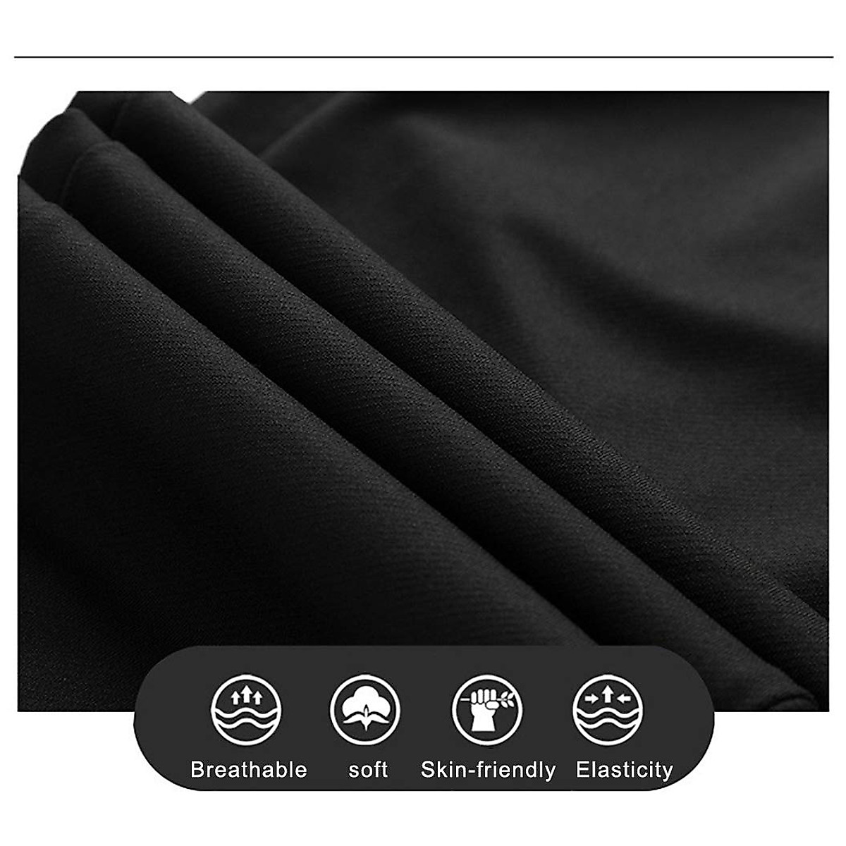 KASUNA Men's Tracksuits Casual Athletic Sweatsuit 2 Piece Track Suits Set Long Sleeve Training Jogging Outfits Full Zip Qianhui-L