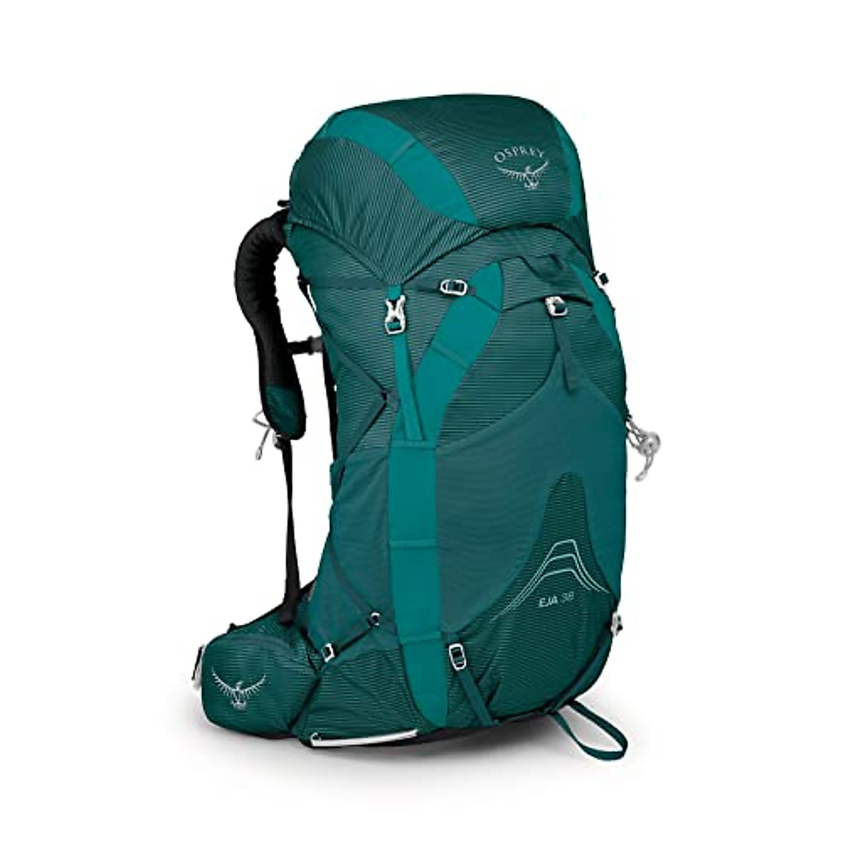 Osprey Eja 38L Women's Ultralight Backpacking Backpack, Deep Teal, WM/L