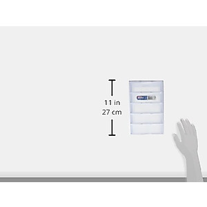 Sterilite 1 New 20758004 Clearview Small 5 Drawer Desktop Storage Unit White